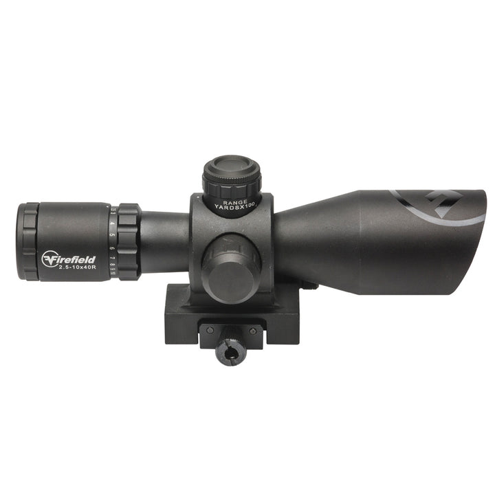 Barrage 2.5-10x40 Rifle Scope with Red Laser – Firefield.com